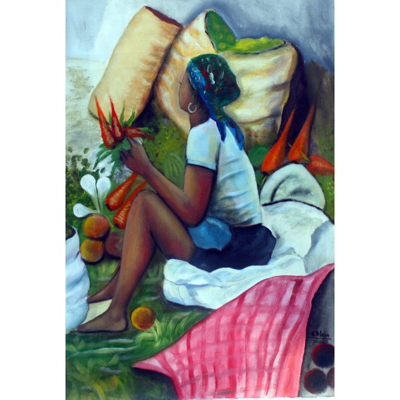Original painting by Carel Blain